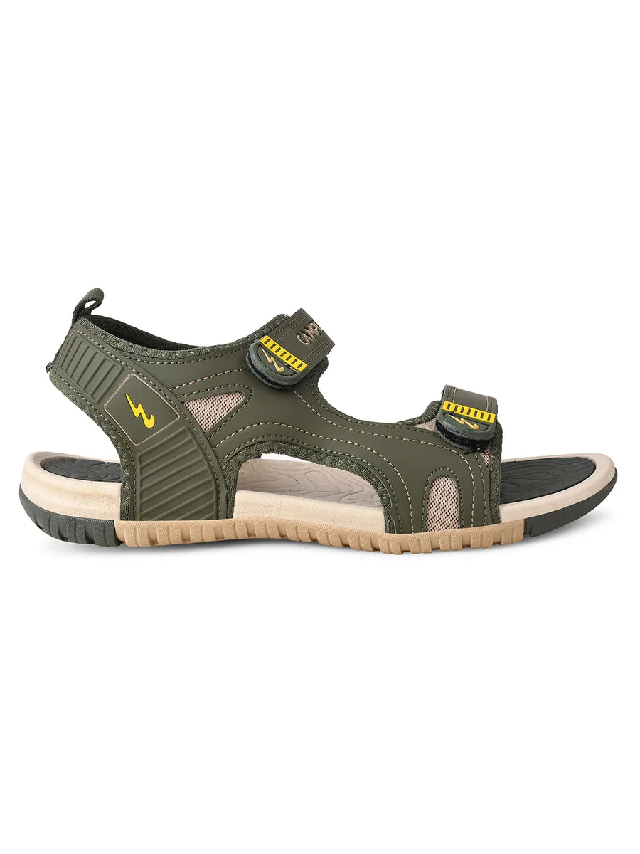 3K-908A Green Men's Sandals – Campus Shoes