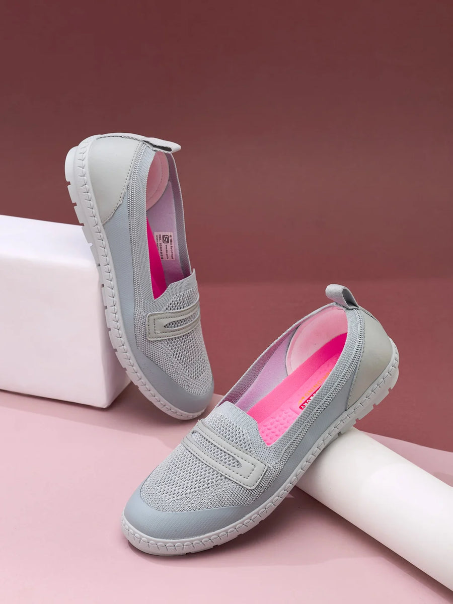 AVERY Grey Women's Walking Shoes – Campus Shoes