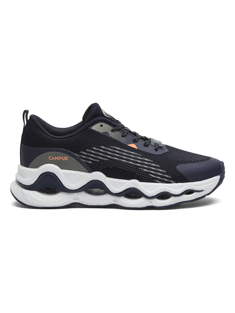 BIRCH Navy Men's Running Shoes – Campus Shoes