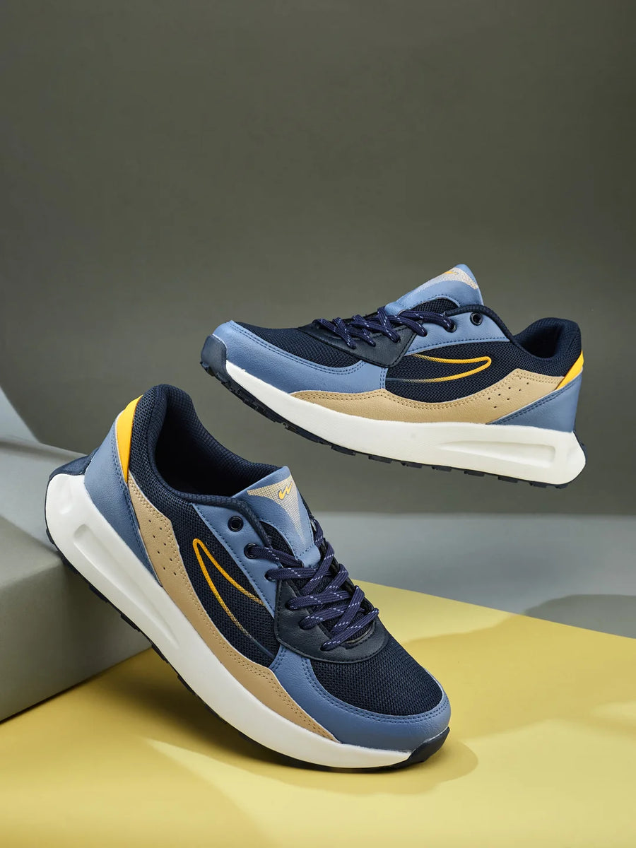 CABLE Navy Men's Sneakers – Campus Shoes