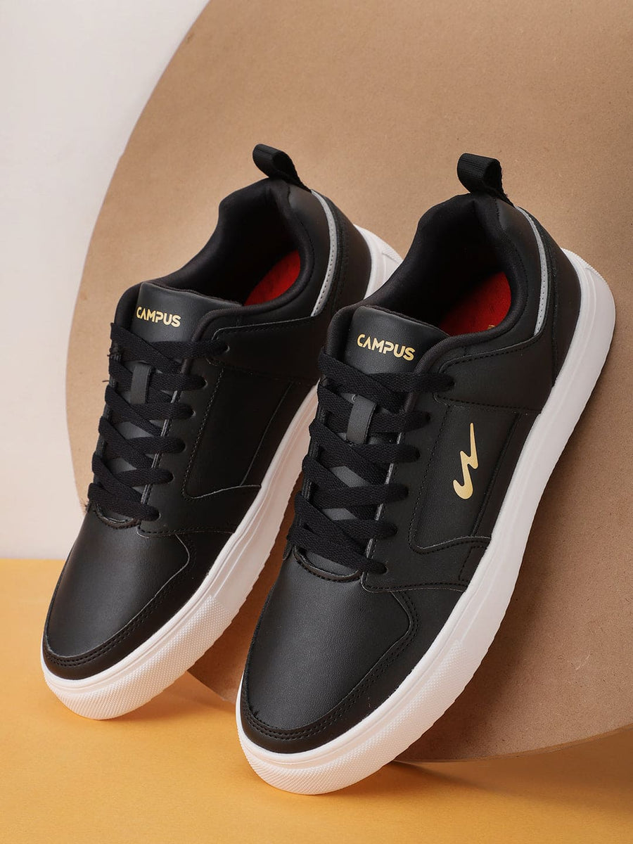 Buy CHOCK Black Men's Sneakers online | Campus Shoes