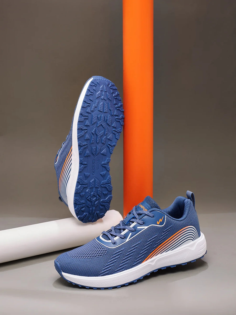 CHOPPER Blue Men's Running Shoes – Campus Shoes