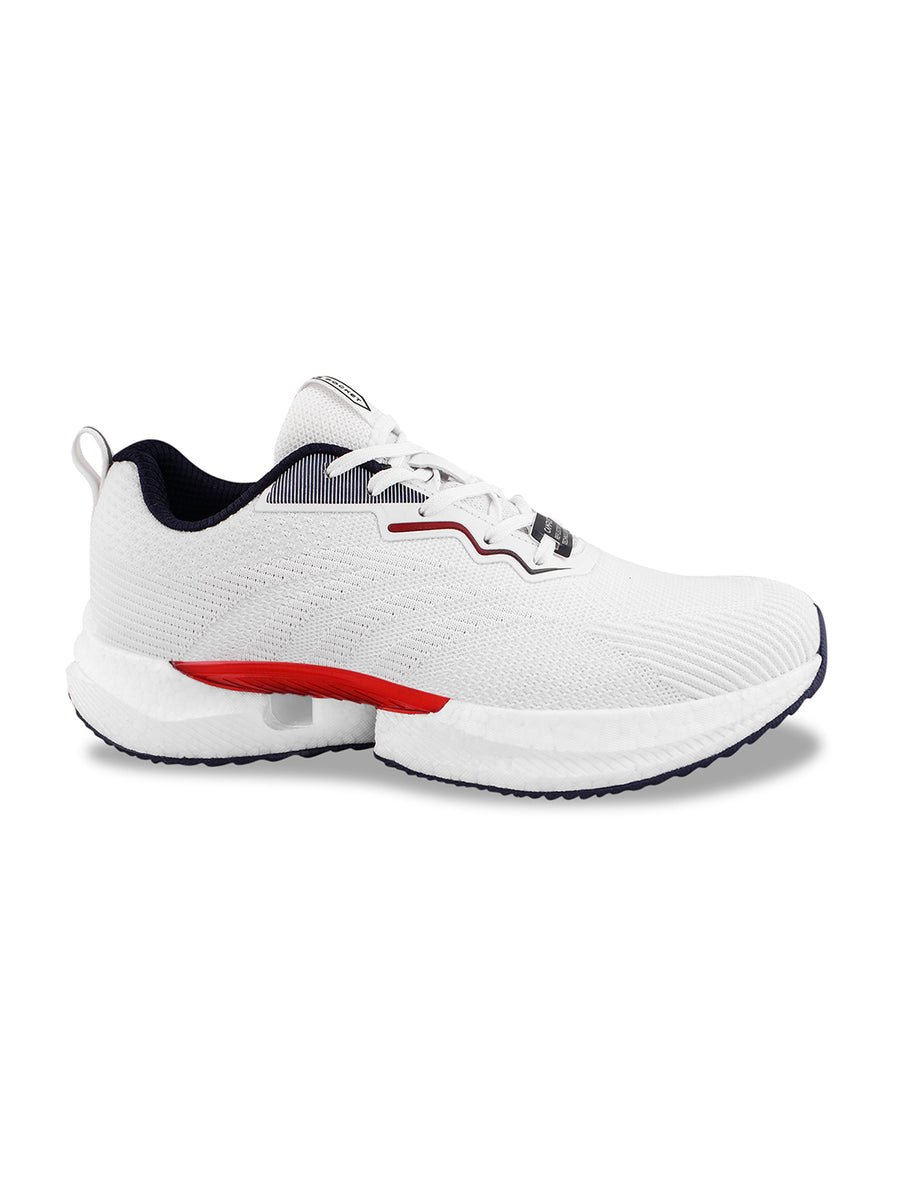 CORA White Men's Running Shoes – Campus Shoes