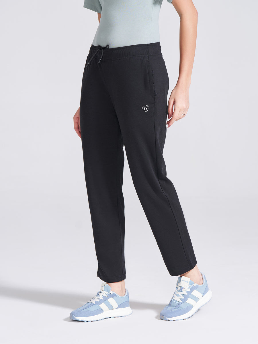 Women's Grey Regular Fit Track Pants – Campus Shoes