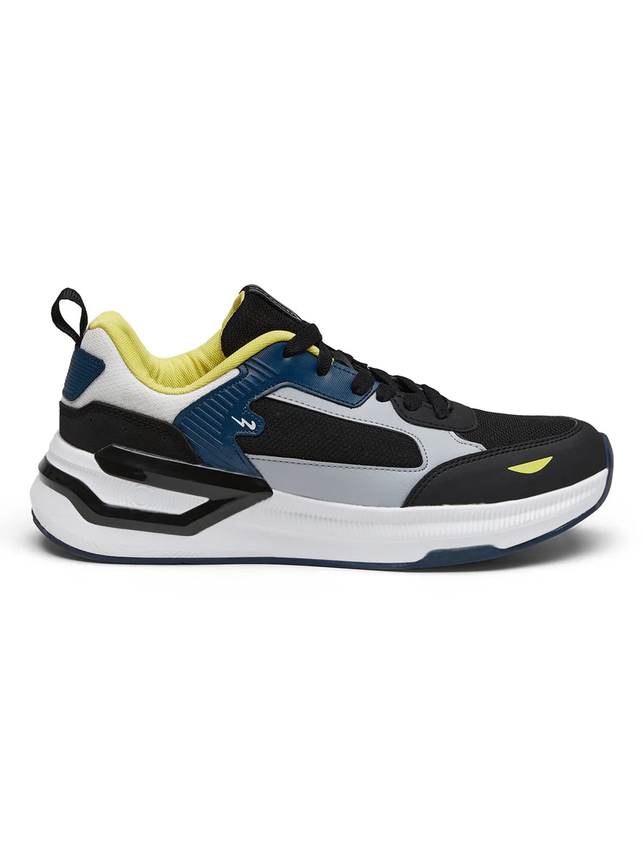 COVE Black Men's Sneakers – Campus Shoes
