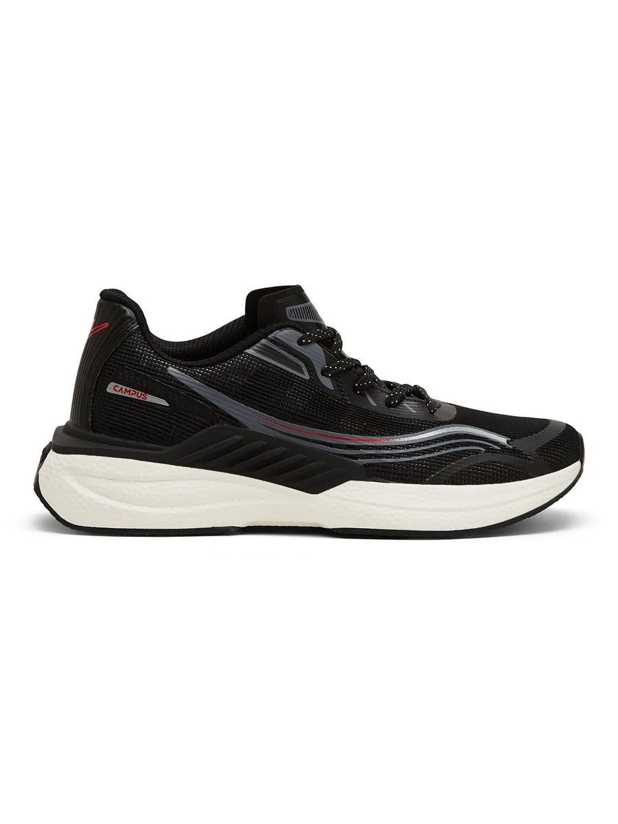 CREED Black Men's Running Shoes – Campus Shoes