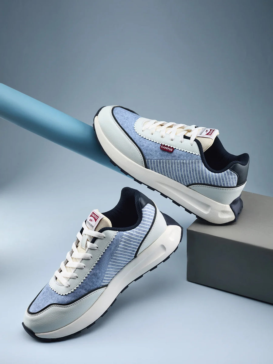 DANISON Blue Men's Sneakers – Campus Shoes