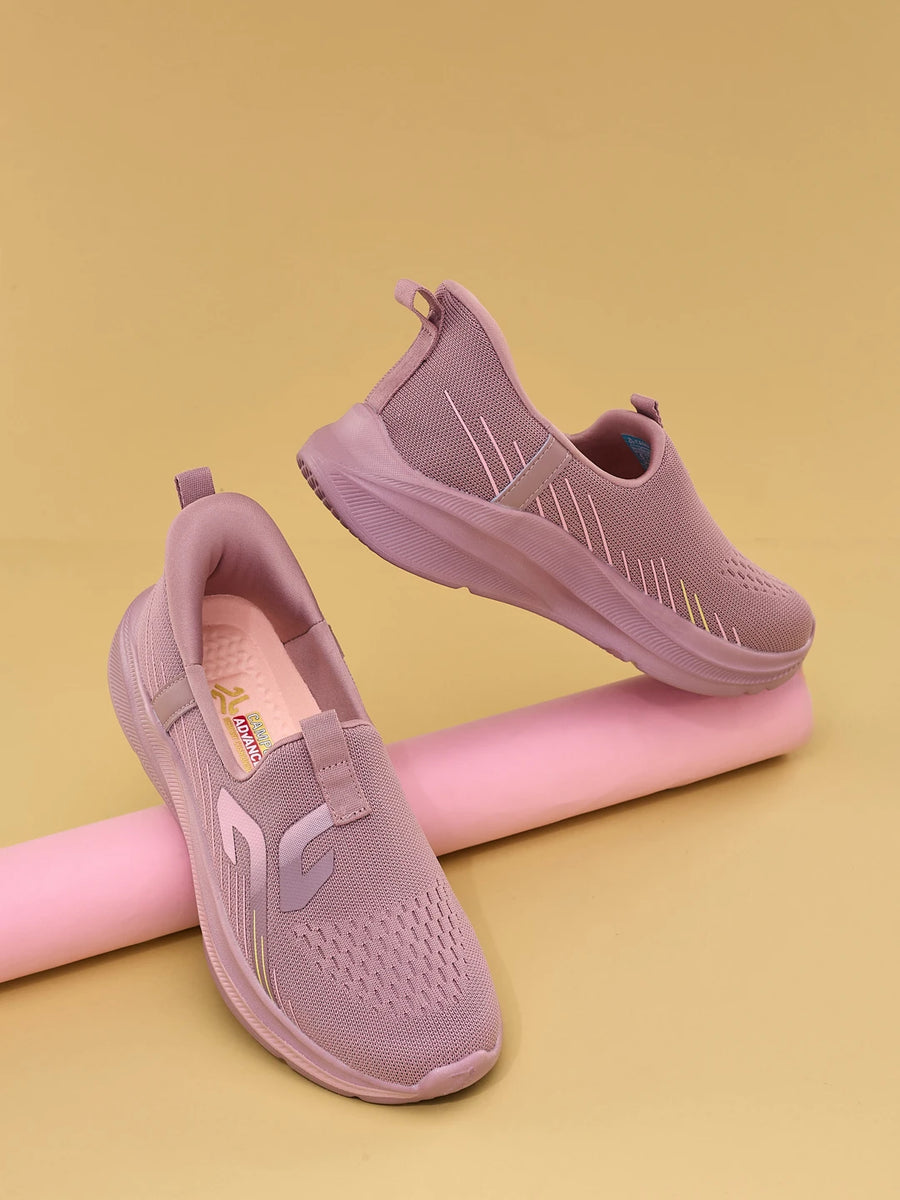 DAVO Mauve Women's Walking Shoes – Campus Shoes