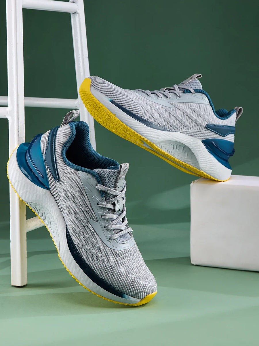 GLOAM Grey Men's Running Shoes – Campus Shoes