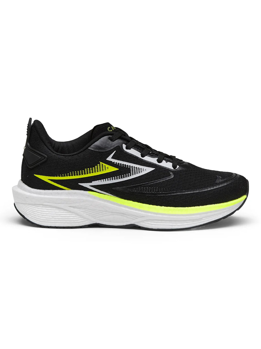 GREG PRO Black Men's Running Shoes – Campus Shoes