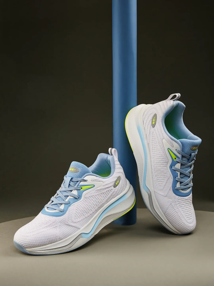 GRETTA White Men's Running Shoes – Campus Shoes