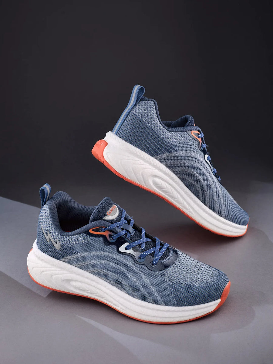 HYPE PRO Blue Men's Running Shoes – Campus Shoes