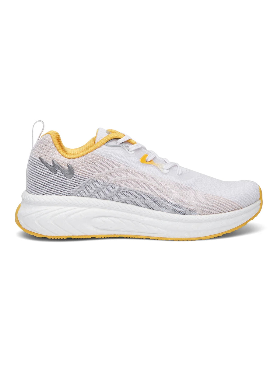HYPE PRO White Men's Running Shoes – Campus Shoes