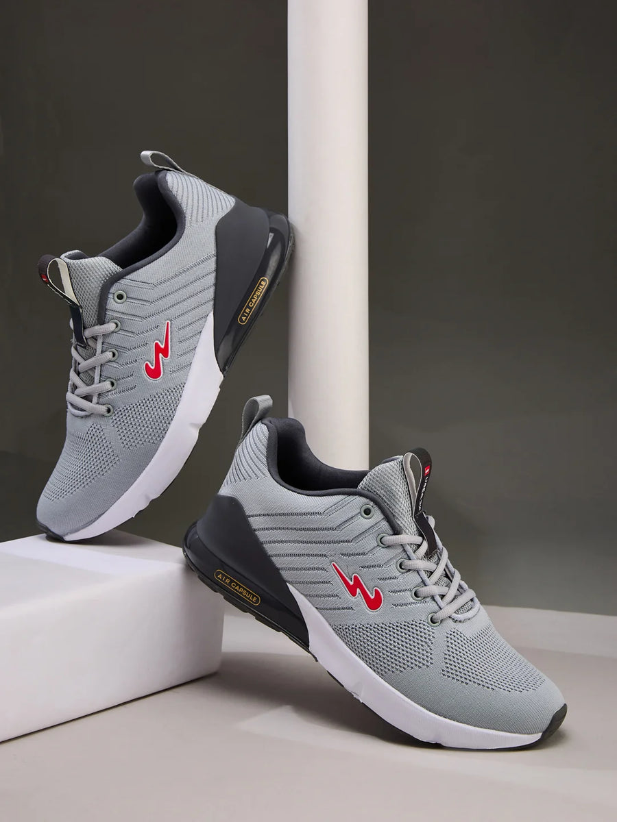 Buy Running Shoes For Men: Mike-N-Gry-D-Gry | Campus Shoes