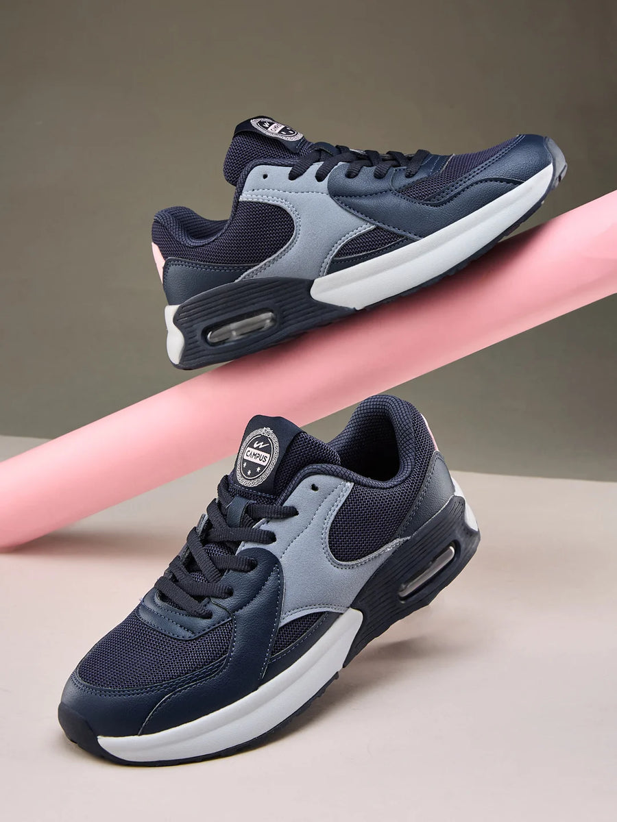 MYSTERY Navy Women's Sneakers – Campus Shoes