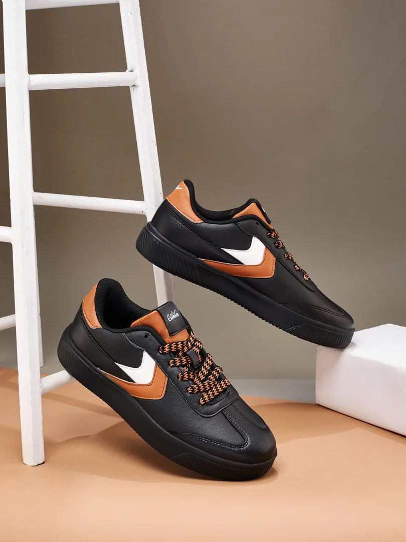 OG-43 Black Men's Sneakers – Campus Shoes