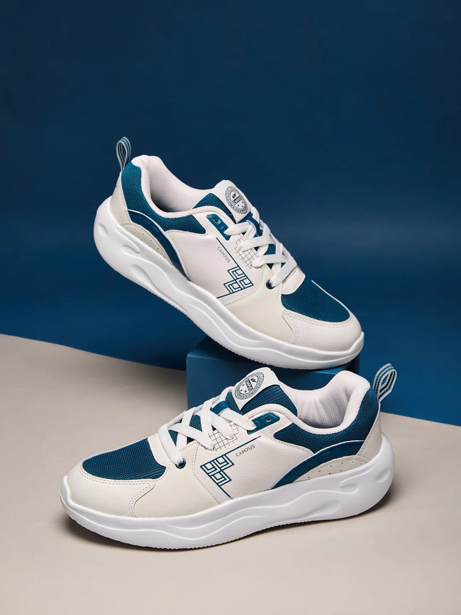 PLATO Blue Men's Sneakers – Campus Shoes