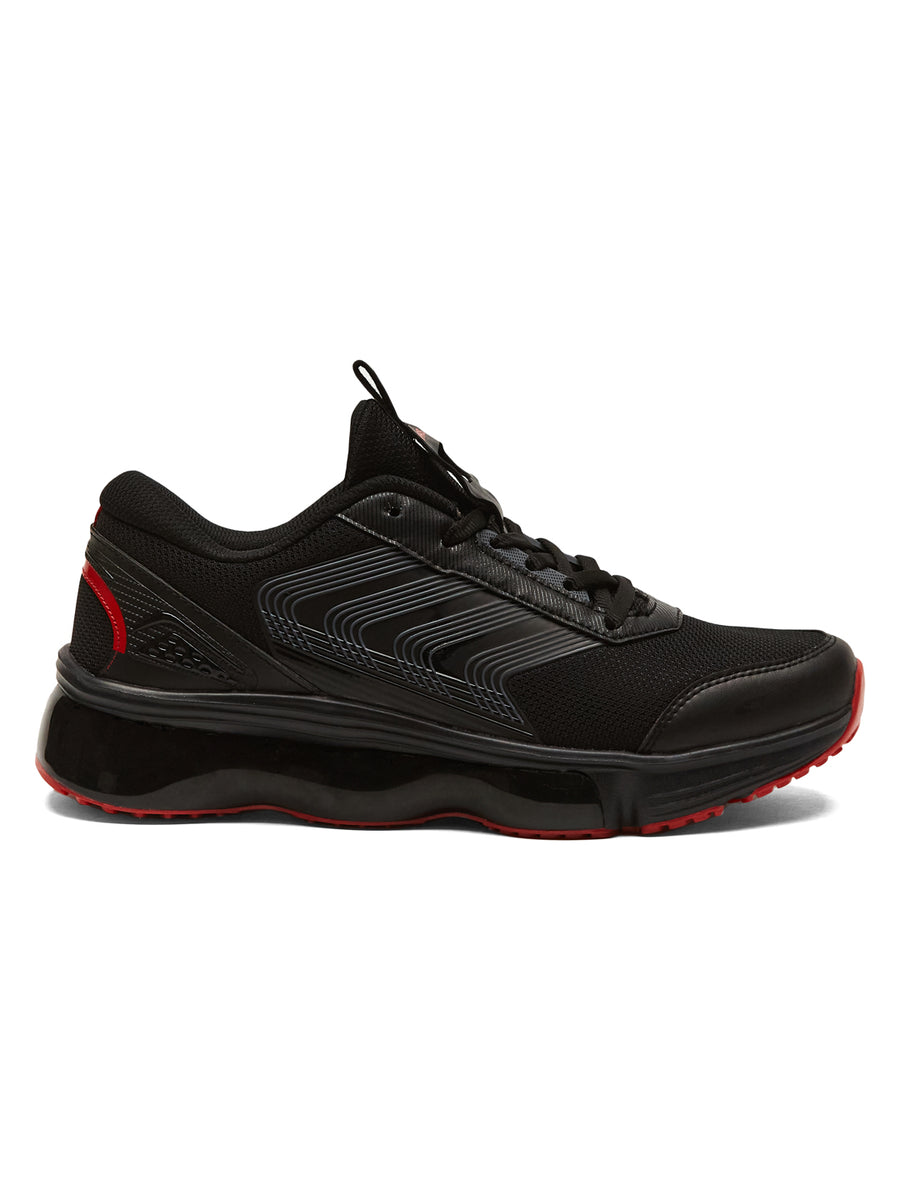 RAGE Black Men's Running Shoes – Campus Shoes