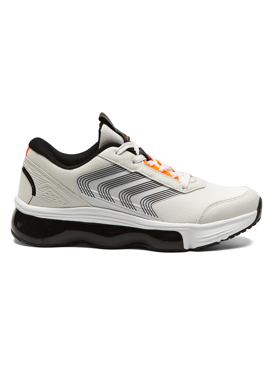 RAGE White Men's Running Shoes – Campus Shoes