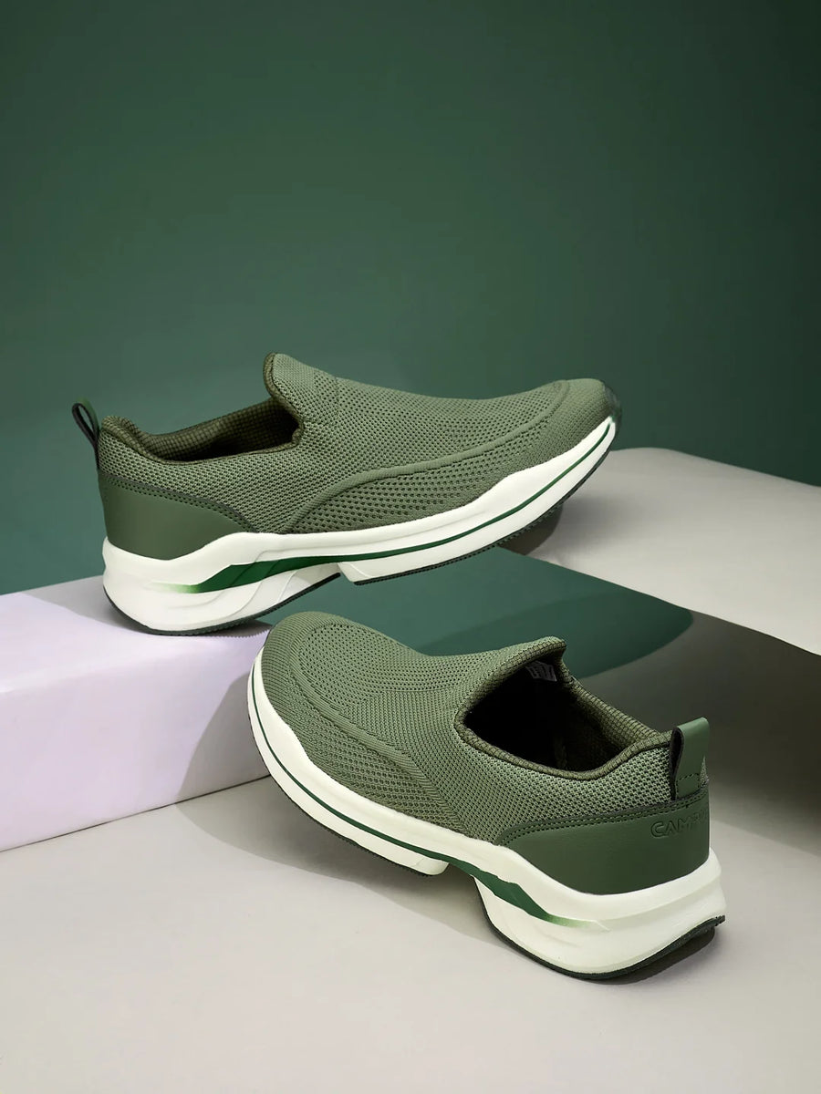 REASON Olive Men's Walking Shoes – Campus Shoes