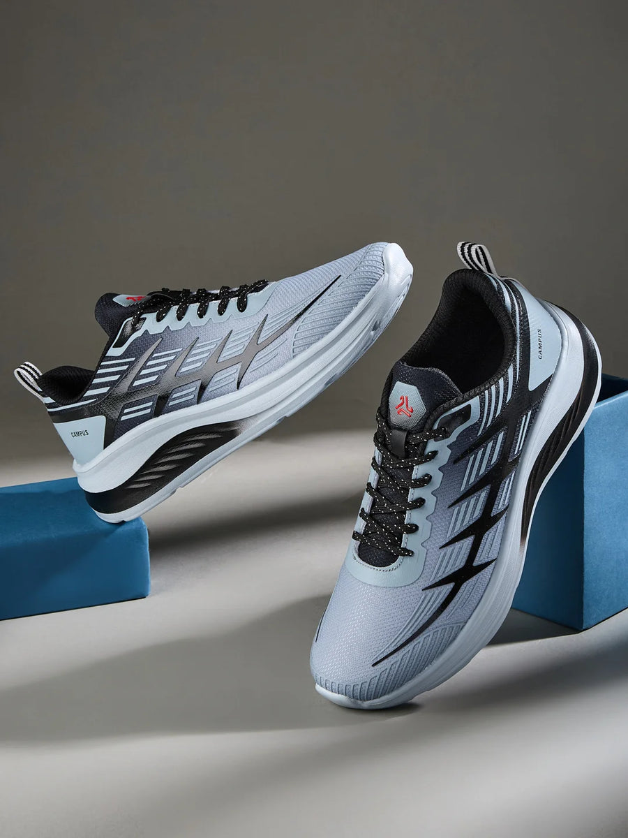 RELTO Grey Men's Running Shoes – Campus Shoes