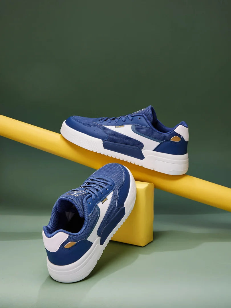 SAVAGE Blue Men's Sneakers – Campus Shoes
