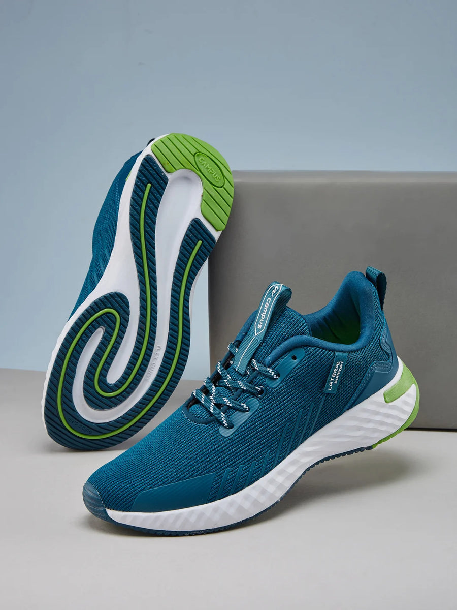 Buy Running Shoes For Men: Simba-Pro-Turq-Blu-Pista | Campus Shoes