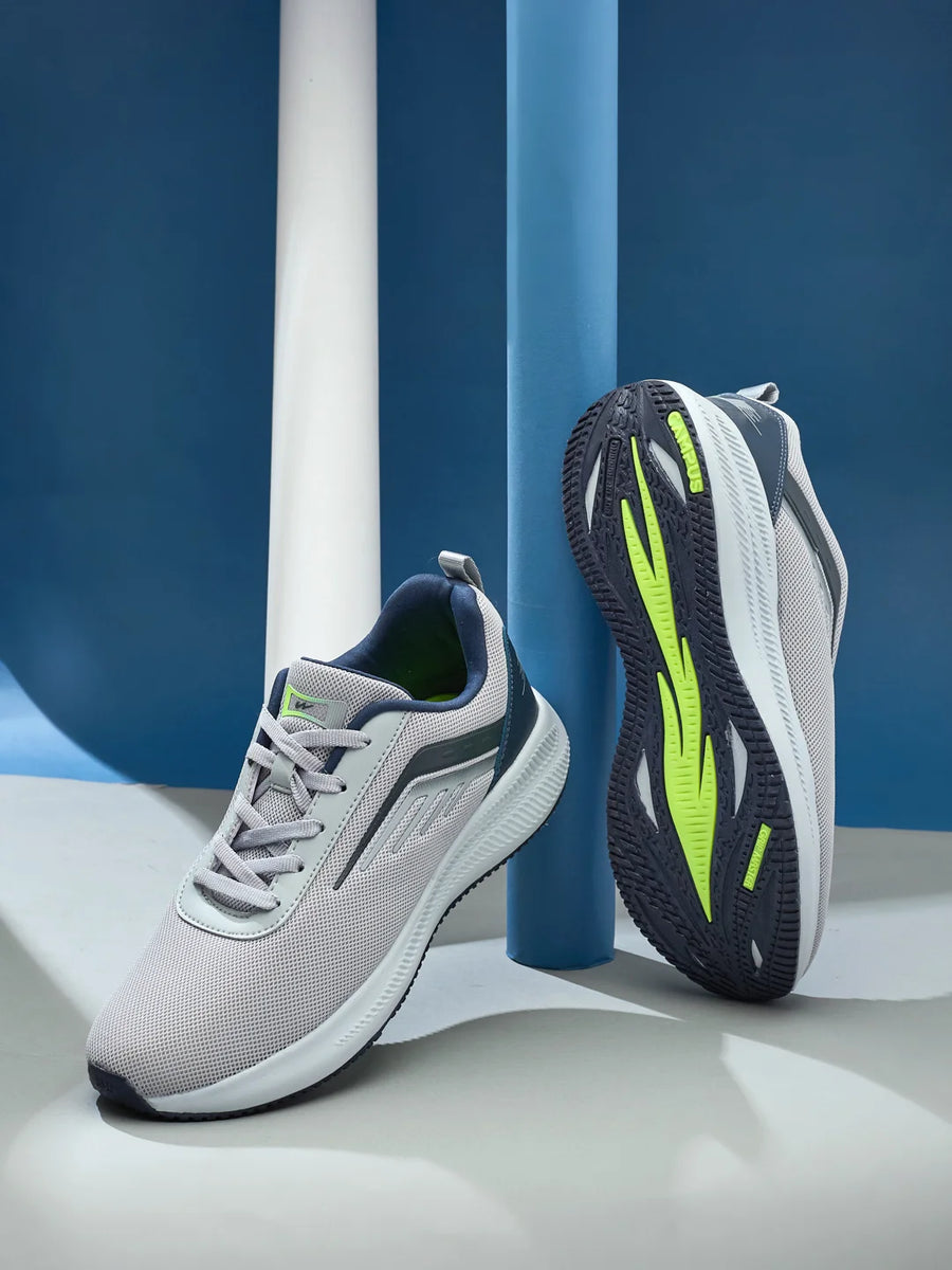 SLAY Grey Men's Running Shoes – Campus Shoes