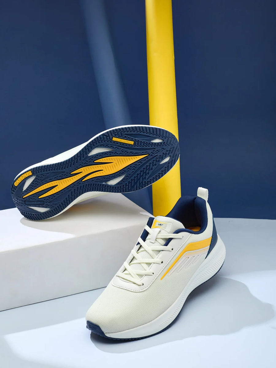 SLAY Off White Men's Running Shoes – Campus Shoes