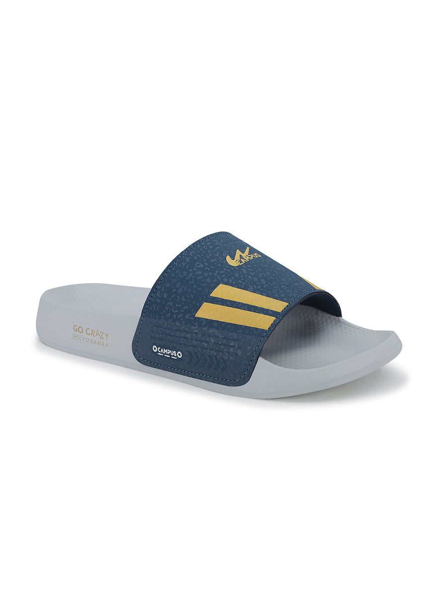Buy Mens Slipper - Sl 438 M Blue Mens Slipper - Campus Shoes