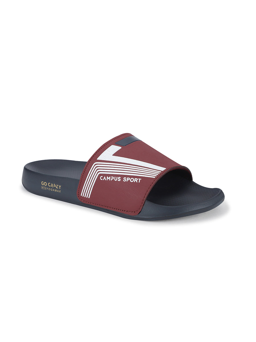 Buy Campus SL-439 Maroon Men's Slippers Online | Campus Shoes