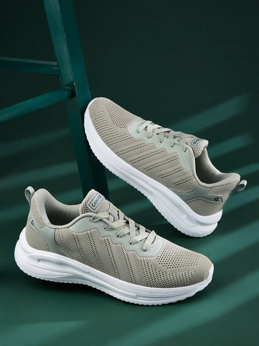 SWOON Green Men's Running Shoes – Campus Shoes