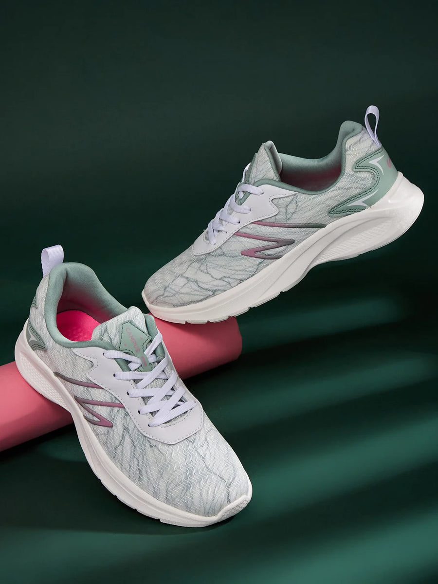 TERRA White Women's Running Shoes – Campus Shoes