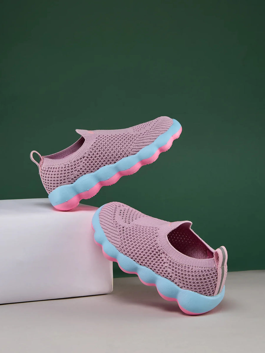 TOON KIDS Purple Kids Walking Shoes – Campus Shoes