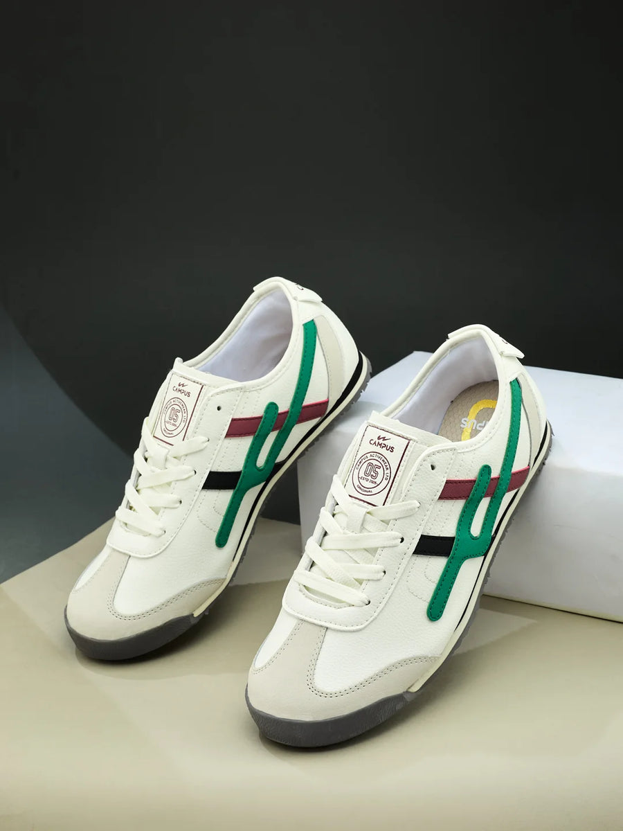 TUMBLE PRO Beige Men's Sneakers – Campus Shoes