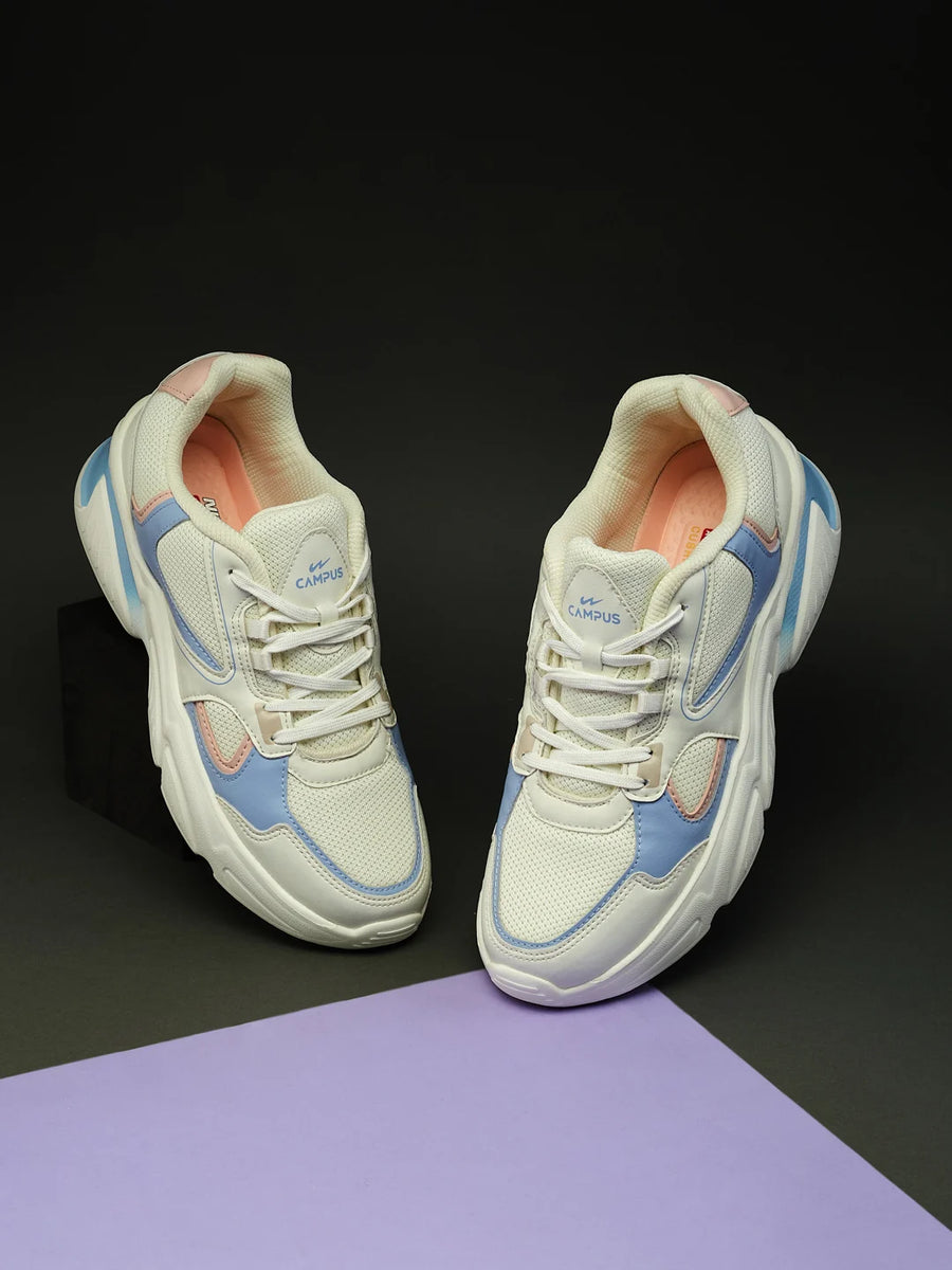 Buy Campus YASMIN Off White Women's Sneakers Online | Campus Shoes