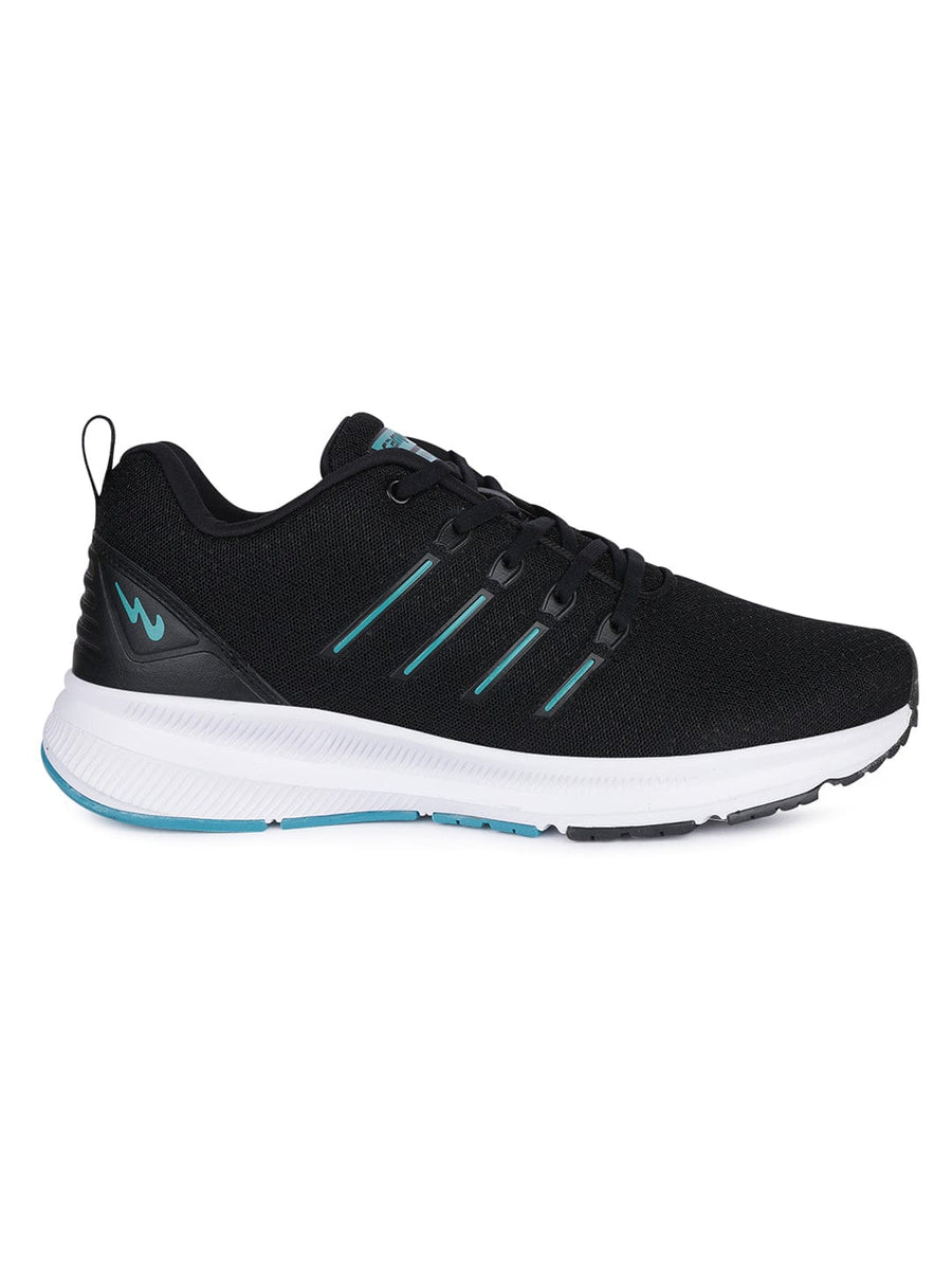 Buy Running Shoes For Men: Vacum-Blk-T-Blu | Campus Shoes
